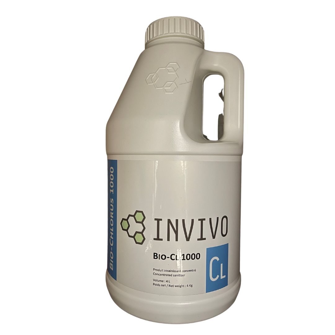 Invivo - Bio-CL1000 Concentraded sanitizer – HydroponiquePro