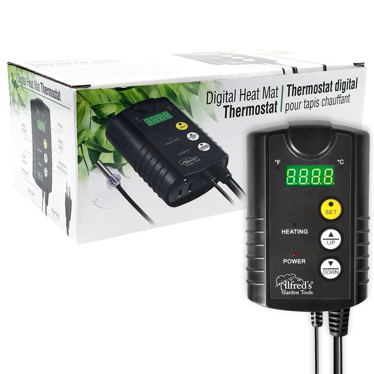 Alfred Digital Temp Controller for Heat Mat – HydroponiquePro