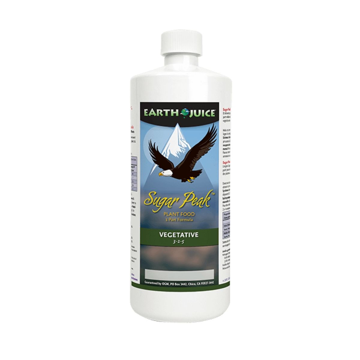 Earth Juice Sugar Peak Vegetative – HydroponiquePro
