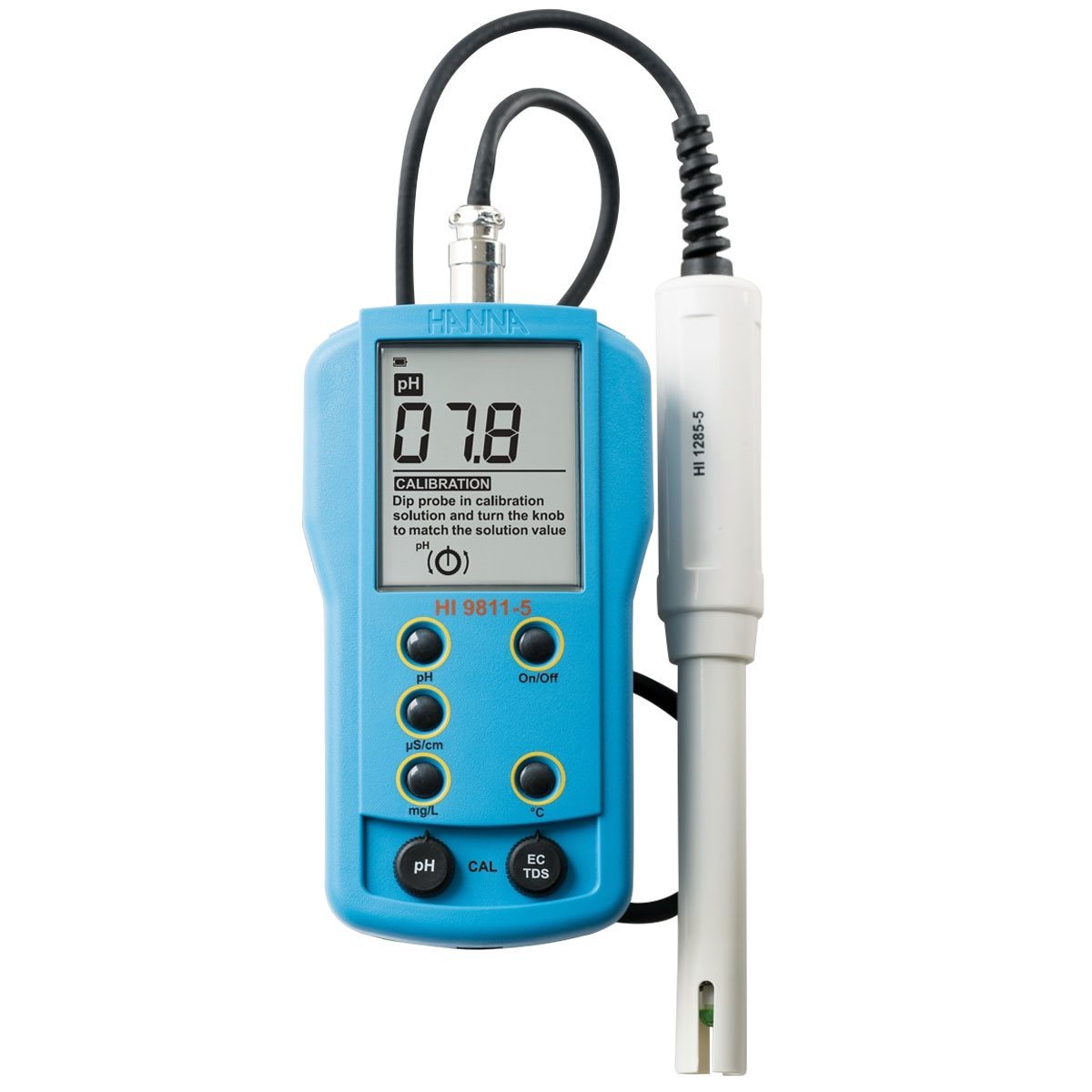 Hanna Hi9811-5 Portable Ph / Ec / Tds / °c Meter – HydroponiquePro